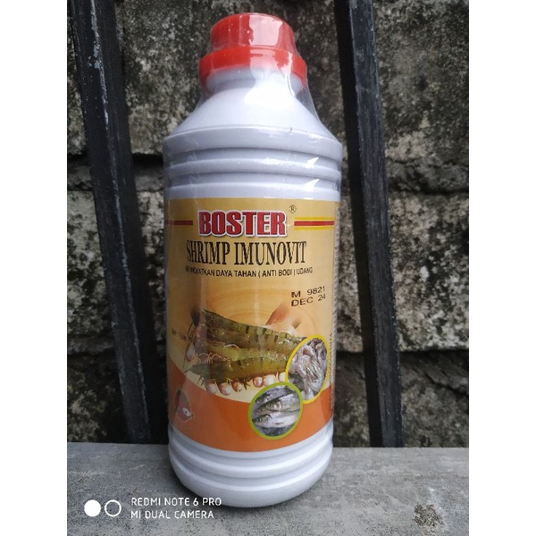 Jual boster shrimp imunovit ikan udang 1 liter | Shopee Indonesia