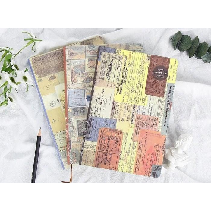 Jual Jurnalku Buku Tulis / Catatan Notebook Buku Model Atlas Hard Cover ...