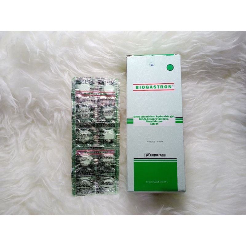 Jual Biogastron Strip 10 Tablet - Obat Kembung, Begah & Mual | Shopee ...