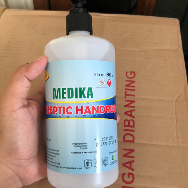 Jual Medika Hand Sanitizer 500ml PUMP | Shopee Indonesia