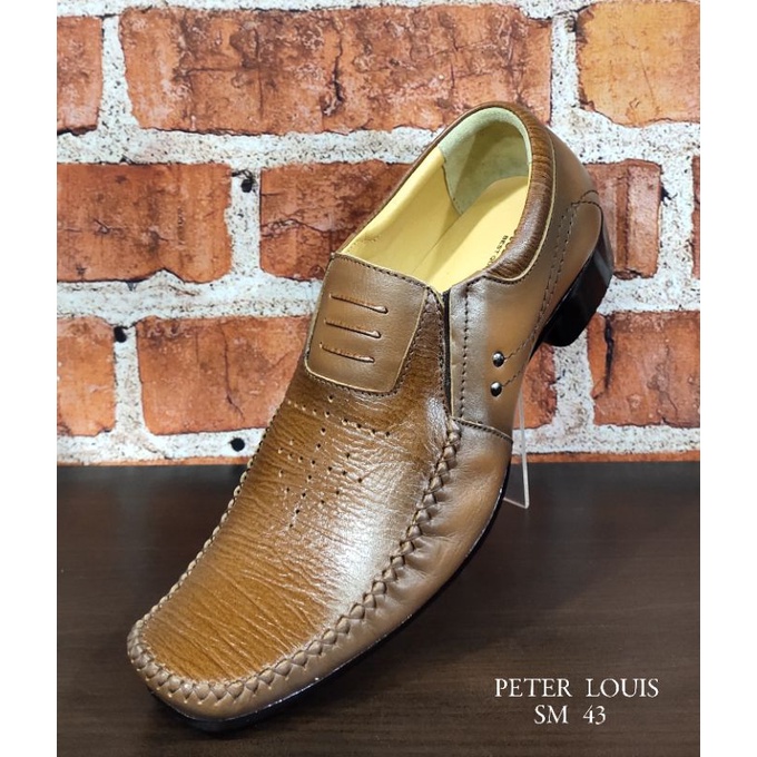 Jual Sepatu pria merek PETER LOUIS, sepatu formal fleksibel dan kulit ...