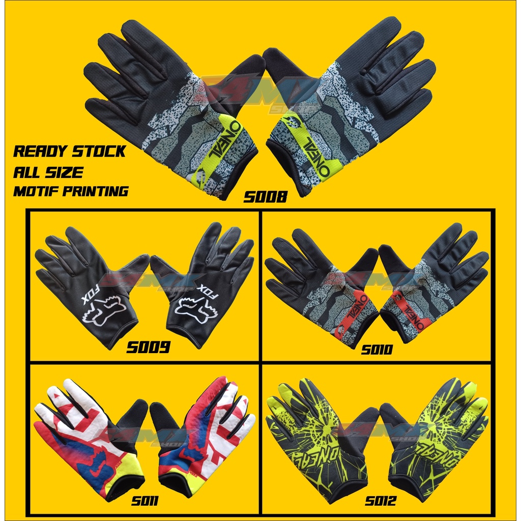 Jual Sarung Tangan Trail -Sarung Tangan Racing - Glove MX Trail ...