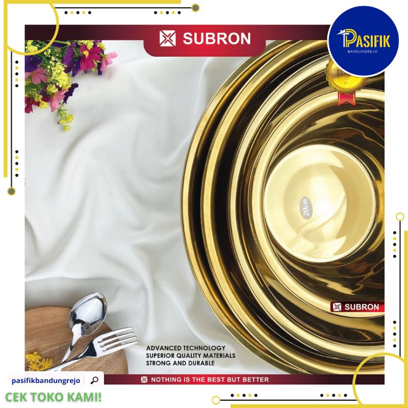 Jual BASKOM DALAM STAINLESS SUBRON / BASKOM TEBAL TINGGI STAINLES ...