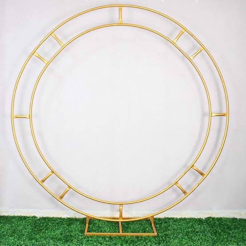 Jual RING BACKDROP BESI DOUBLE HADAP DEPAN / LINGKARAN BESI DEKORASI ...