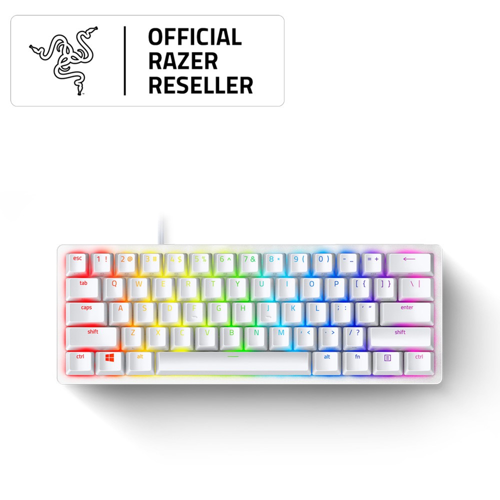 Jual Razer Huntsman Mini - Clicky Optical Switch - MERCURY -60% Gaming ...