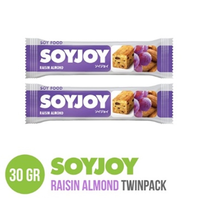Jual SOYJOY Snack Bar Kedelai Raisin Almond 30gr - 2 Bar | Shopee Indonesia