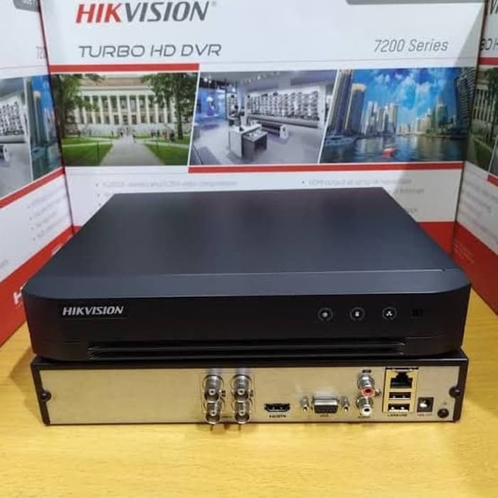 Jual DVR HIKVISION 4 CHANNEL 5MP HIKVISION 7208HQHI-M1/XT SUPPORT TWO ...