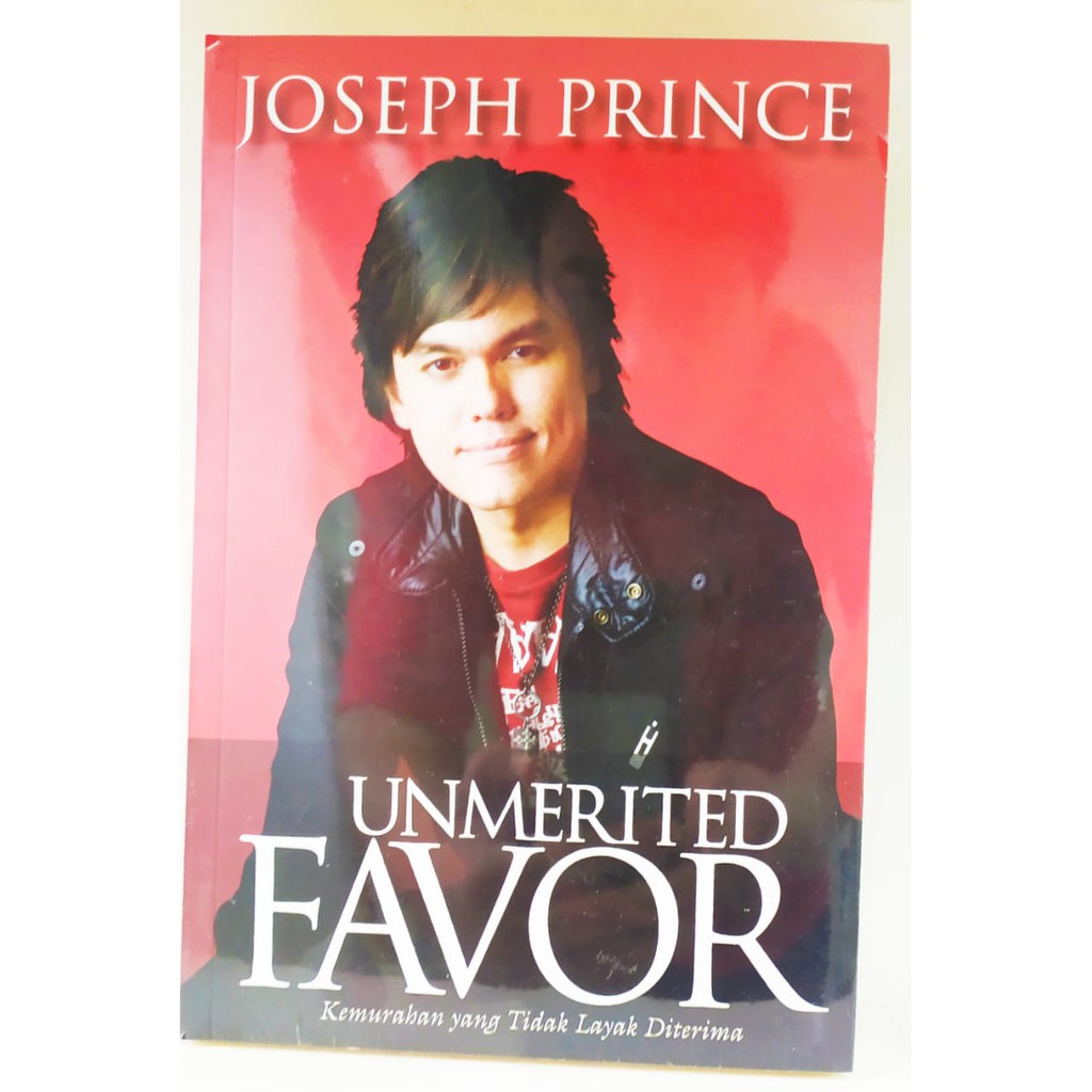 Jual Buku Rohani JOSEPH PRINCE UNMERITED FAVOR | Shopee Indonesia