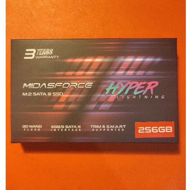 Jual SSD 256GB Midasforce Hyper SATA M.2 | Shopee Indonesia