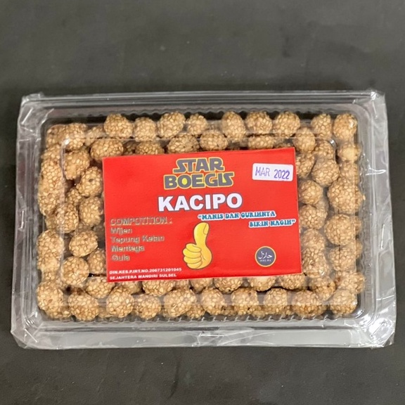 Jual KUE KACIPO STAR BOEGIS SEJATERA | ONDE ONDE WIJEN | Shopee Indonesia