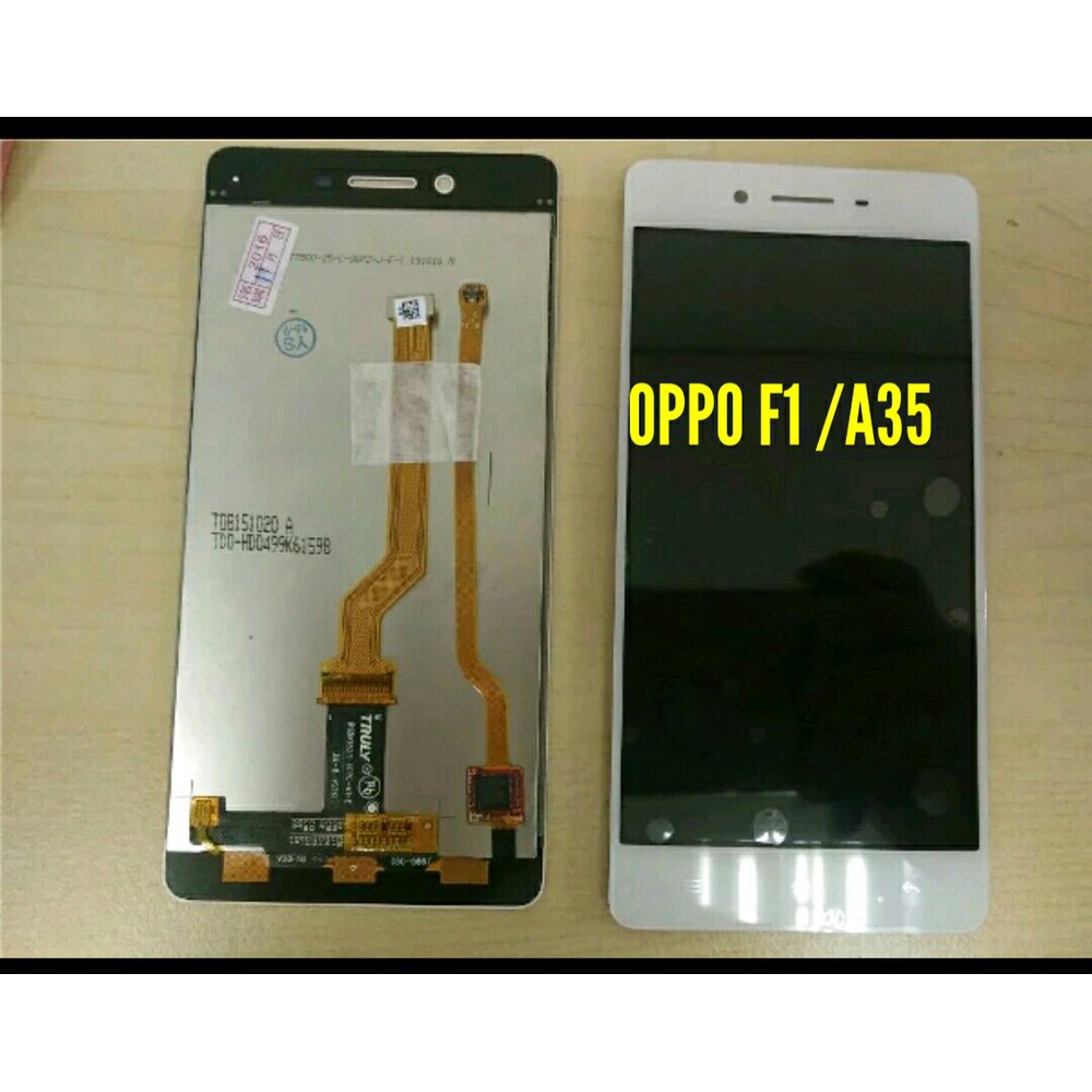 Jual LAYAR OPPO A35 TOUCHSCREEN PUTIH ORI FIND F1/ F1F/ F1FW | Shopee ...