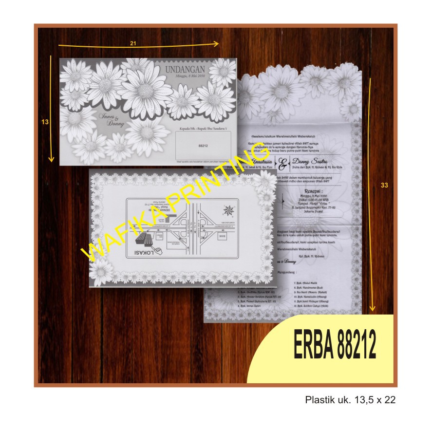 Jual UNDANGAN NIKAH BALANGKO ERBA 88212 | Shopee Indonesia