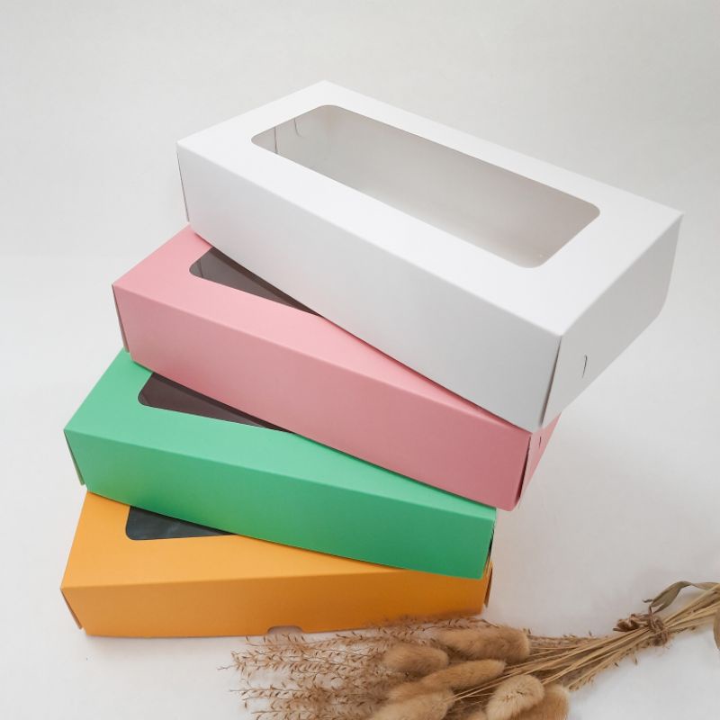 Jual Dus Kue / Box Kue / Kotak Kue Brownies Bolu Cake Ogura JENDELA ...