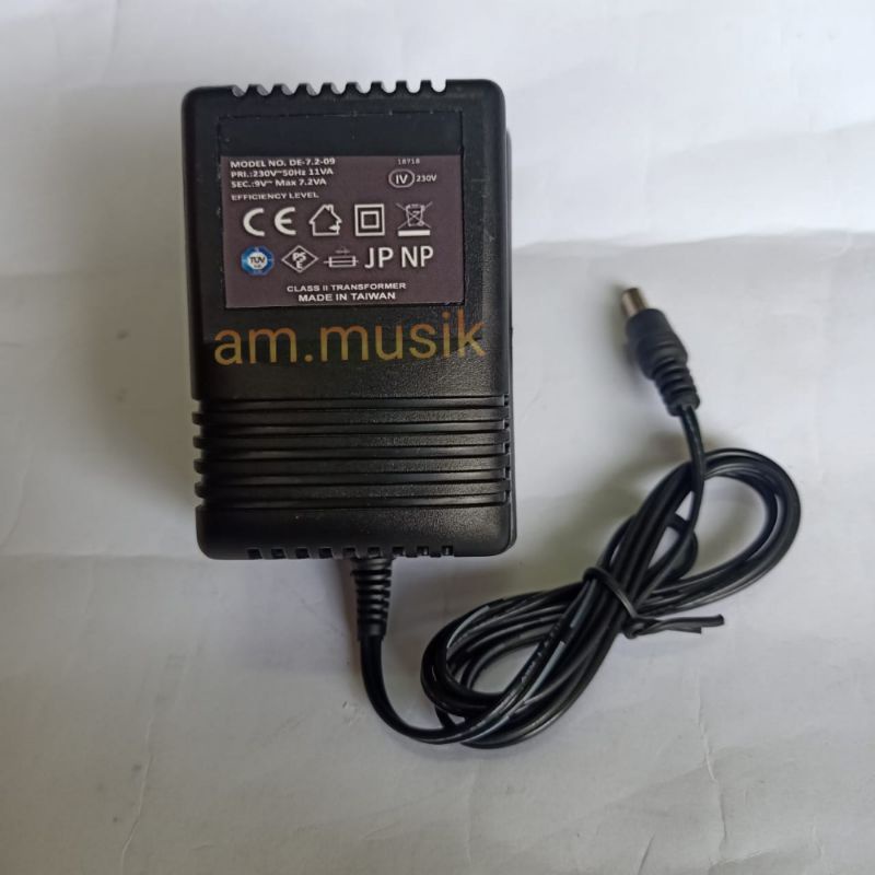 Jual ADAPTOR 9V UNTUK EFEK GITAR POWER SUPPLY GUITAR EFFECT | Shopee ...