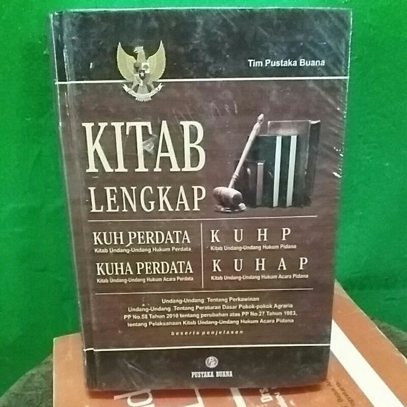 Jual Buku Lengkap KUH PERDATA, KUHA PERDATA, KUHP, KUHAP | Shopee Indonesia