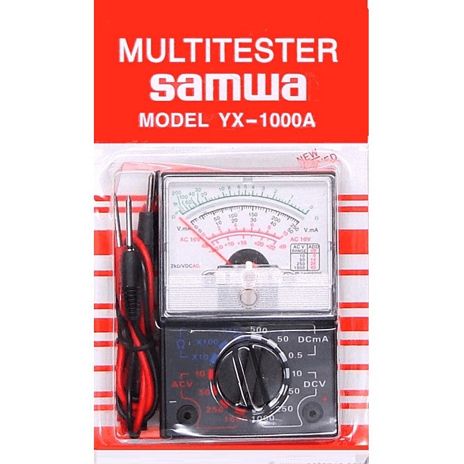 Jual MULTITESTER SAMWA YX-1000 (MANUAL/ANALOG) | Shopee Indonesia