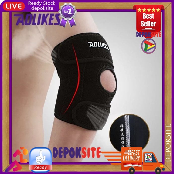 Jual 7946 AOLIKES Deker Siku Elbow Pad Safety Knee Pad Sleeve Elbow ...