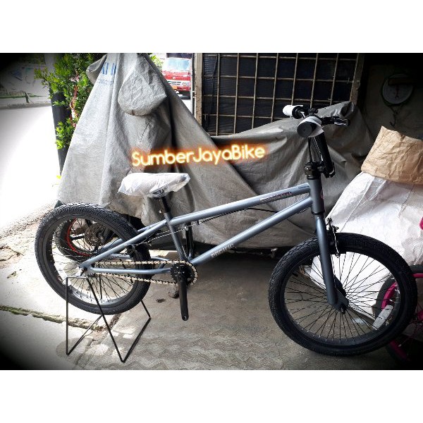 Jual sepeda bmx 20 pacific black out freestyle | Shopee Indonesia