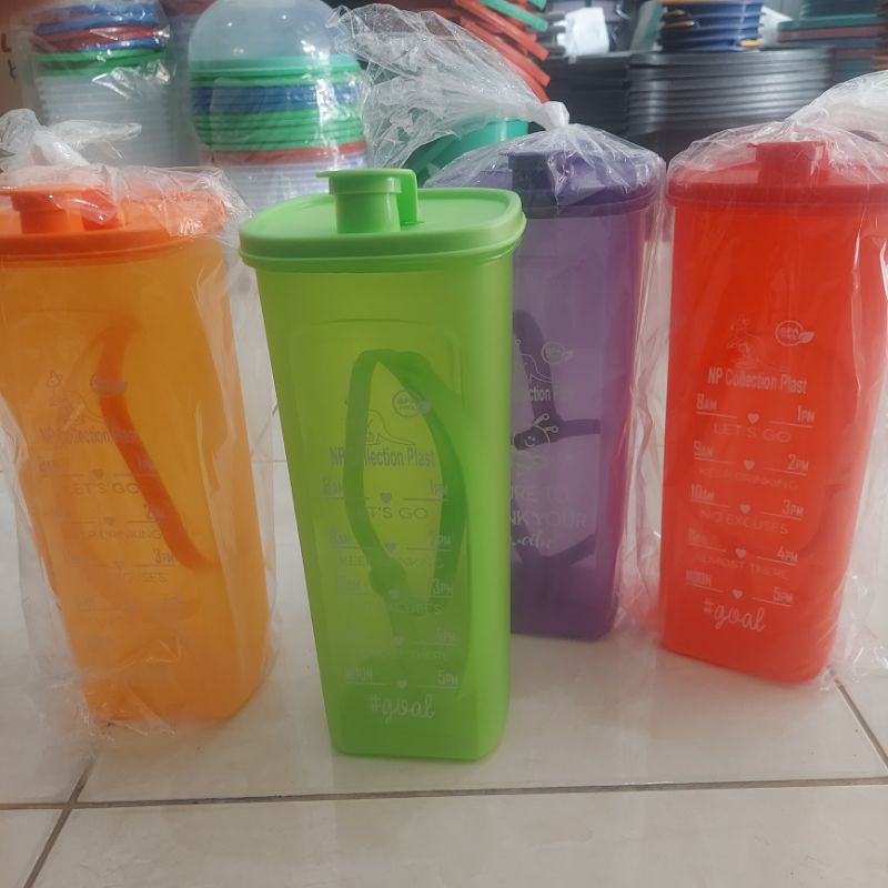 Jual Termos Botol Air Plastik 2L Persegi NP Plast Mizu - Dapur Karya ...