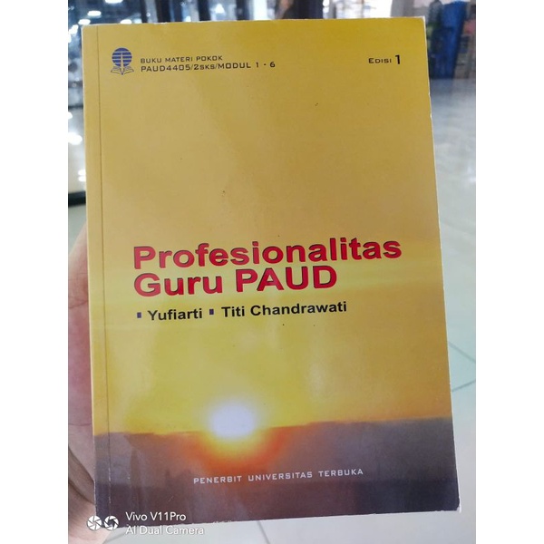 Jual PROFESIONALITAS GURU PAUD MODUL UT | Shopee Indonesia