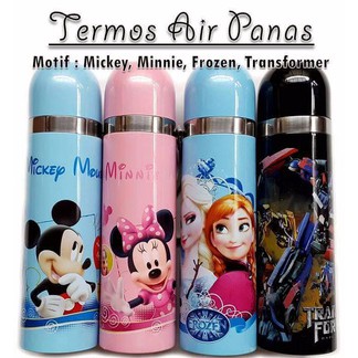 Jual (PROMO) (PROMO) TERMOS AIR PANAS KARAKTER 500 ML MICKEY FROZEN ...