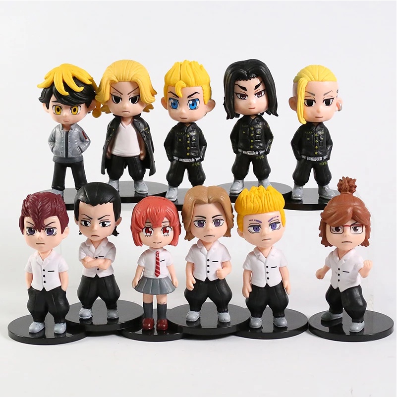 Jual Tokyo Revengers Action Figure Manjiro Takemichi School | Shopee ...