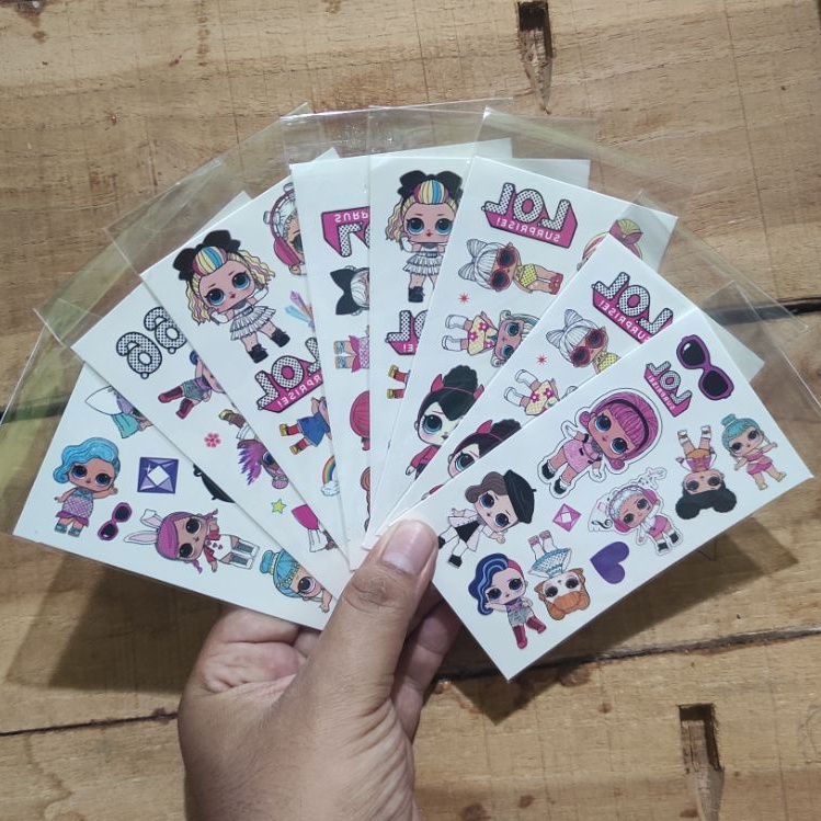 Jual Tato LOL Temporer isi 10 lembar | Shopee Indonesia