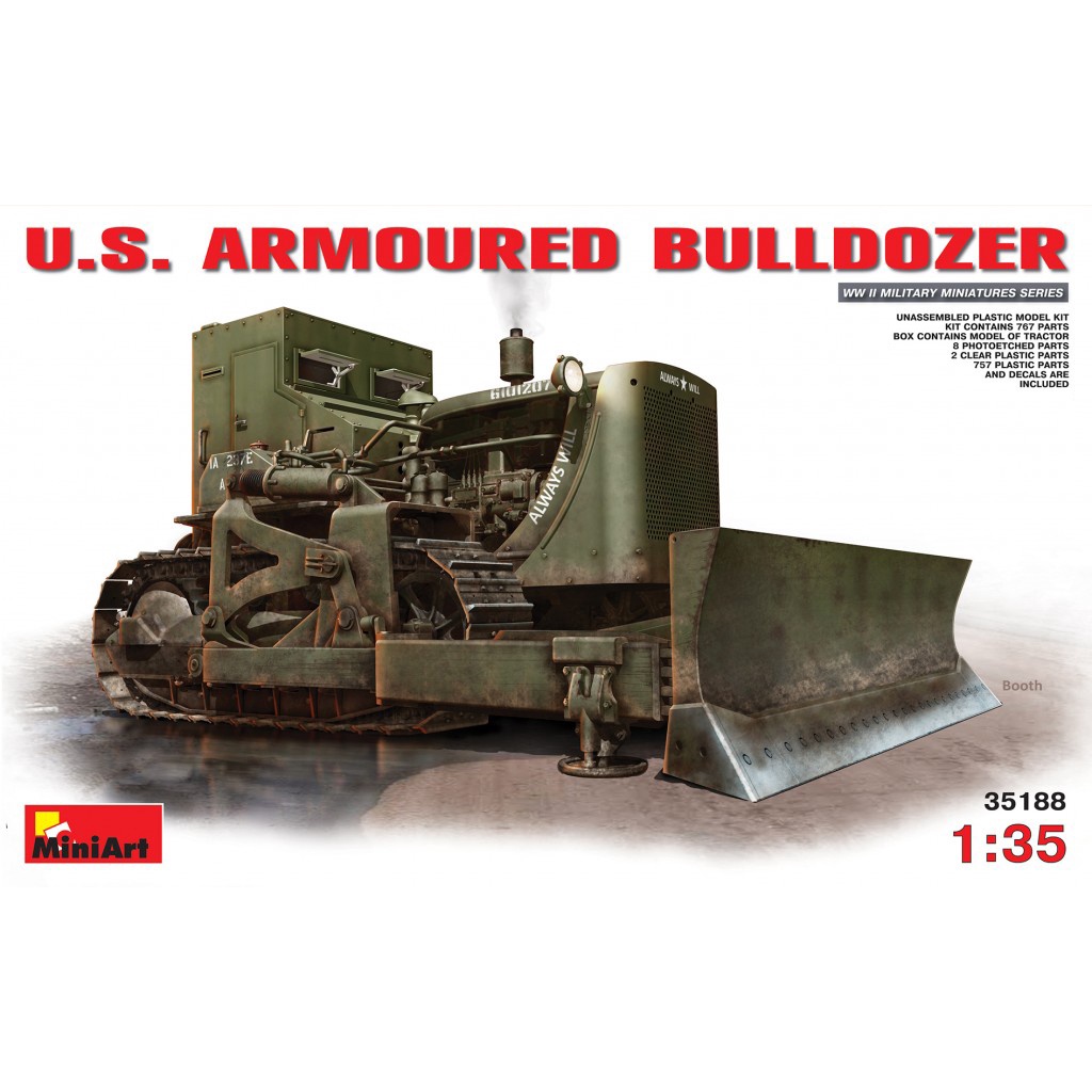 Jual 35188 MiniArt 1/35 : U.S. Armoured Buldozer | Shopee Indonesia
