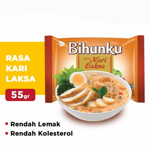 Jual Bihunku Rasa Kari Laksa 55G | Shopee Indonesia