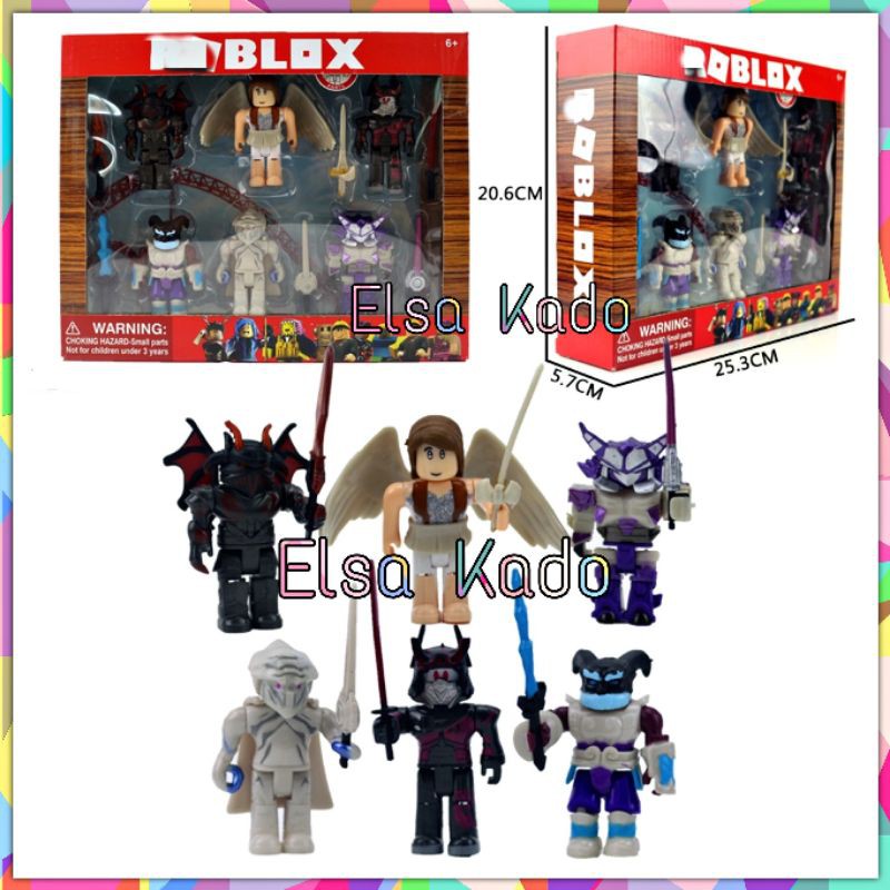 Jual Roblox Figure Set Mainan Minifigure Minecraft Game Brick | Shopee ...