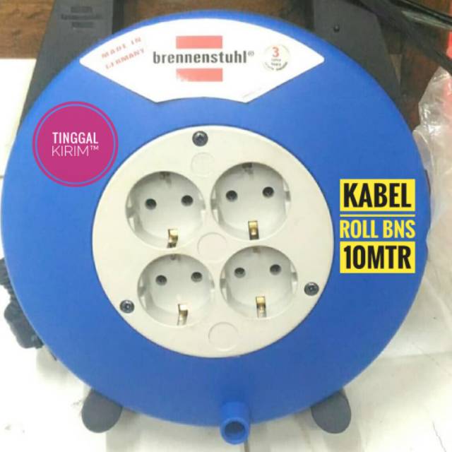 Jual Kabel Roll Cable Roll BRENNENSTUHL 10 meter. MADE IN GERMANY | Shopee Indonesia