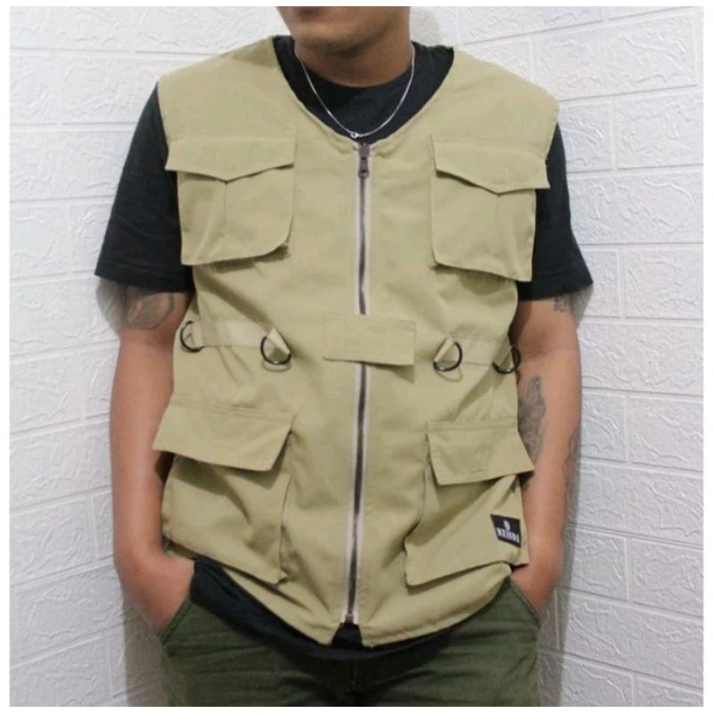 Jual Jaket Rompi Outdoor/Rompi Tactical/Rompi PDL/Rompi Outdoor Bahan ...