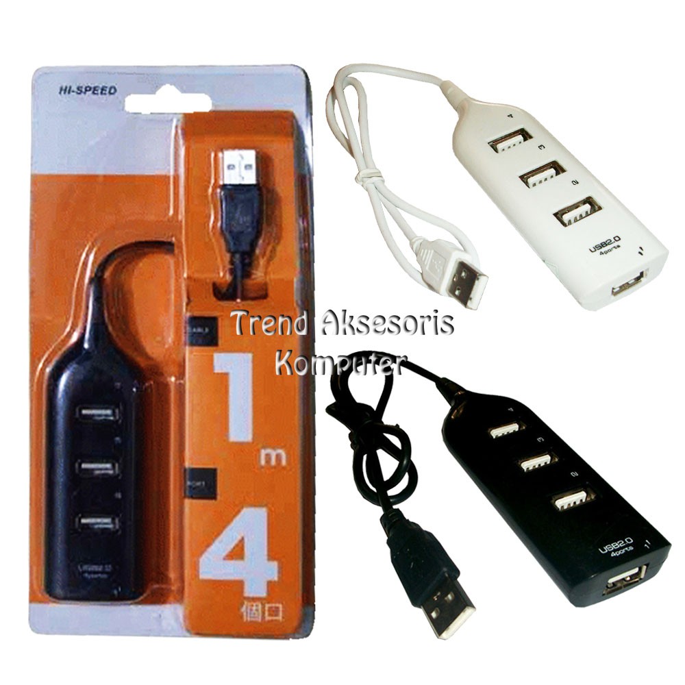 Jual Trend-Universal Usb Hub 4 Port Panjang | Shopee Indonesia