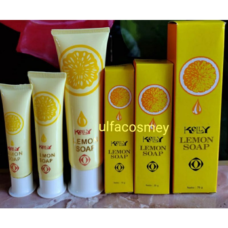 Jual sabun kelly- lemon soap 15g&25g&75g | Shopee Indonesia