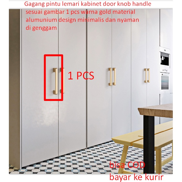 Jual Gagang pintu lemari kabinet door knob handle sesuai gambar 1 pcs ...