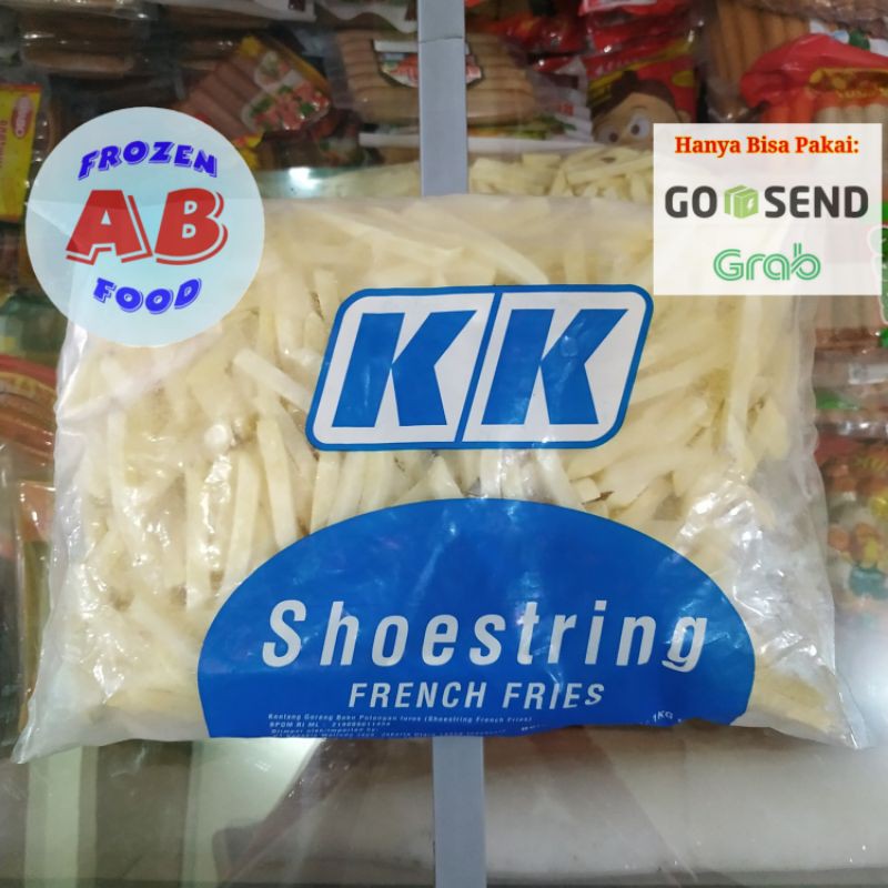 Jual KK Shoestring 1 Kg French Fries 1Kg Kentang Beku 1 Kg | Shopee Indonesia