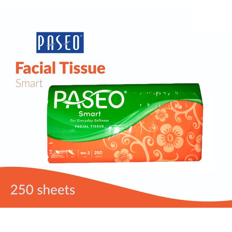 Jual Facial Tissue Paseo 250 Sheets 2 Ply | Shopee Indonesia