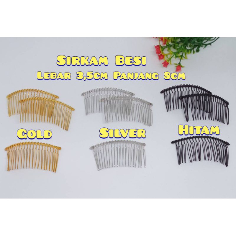 Jual Sirkam Besi - Sunggar - Steel Haircomb | Shopee Indonesia