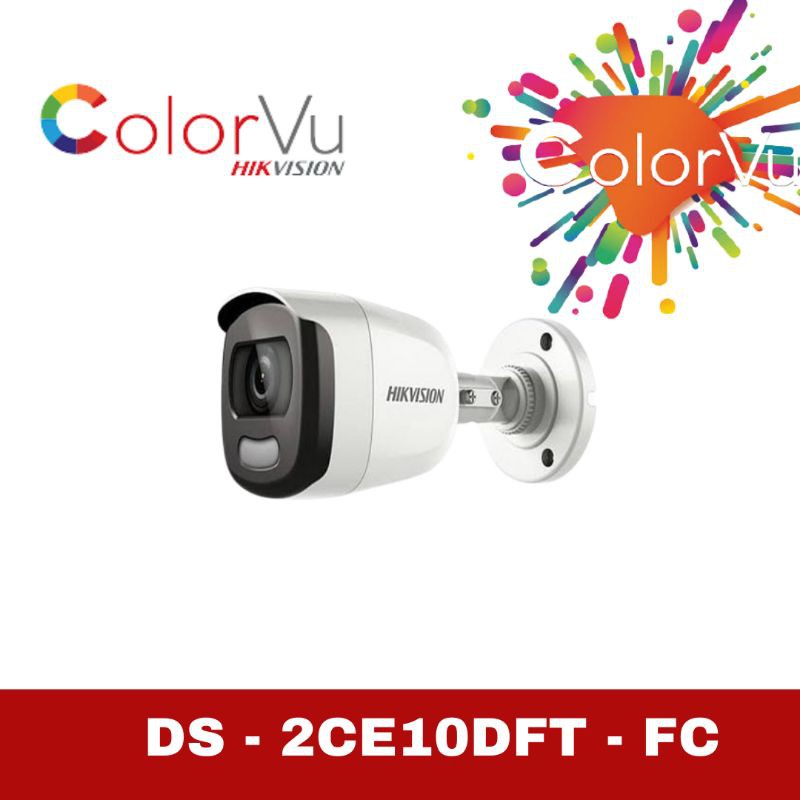 Jual Hikvision 2MP DS-2CE10DFT-FC - CCTV Camera ColourVu up to 20m ...