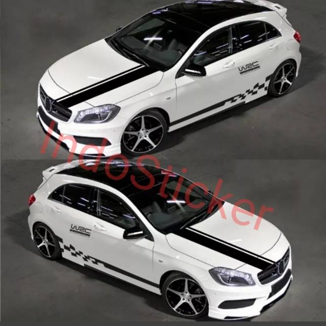 Jual Paket stiker mobil WRC Honda jazz Brio sticker mobil Ertiga xenia ...