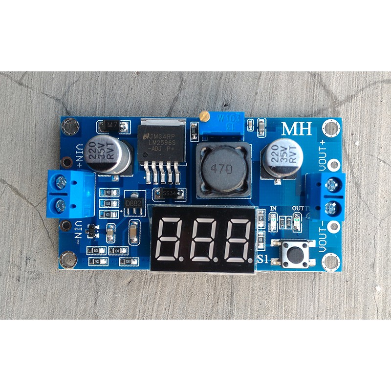 Jual LM2596 DC-DC Step Down Module 3A w/ Voltage Display | Shopee Indonesia