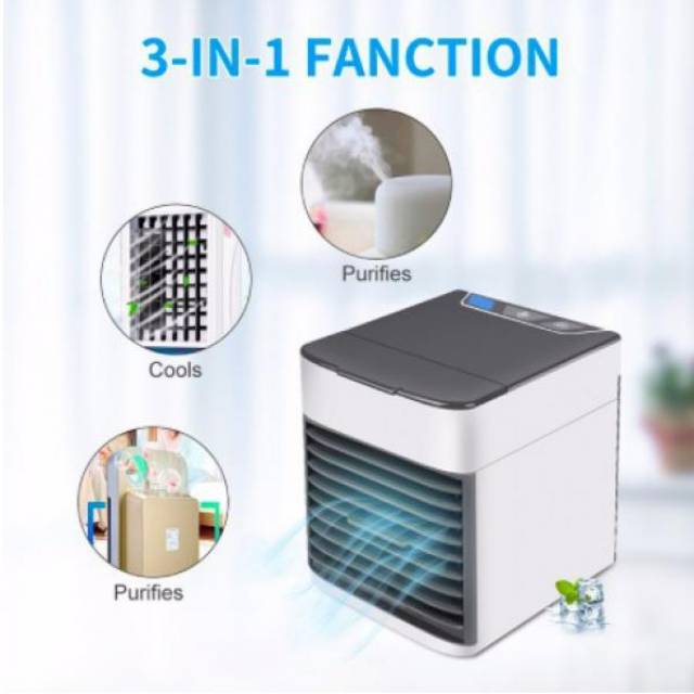 Jual AC Mini USB Portable-Mini Air Cooler Tahan 8 Jam | Shopee Indonesia