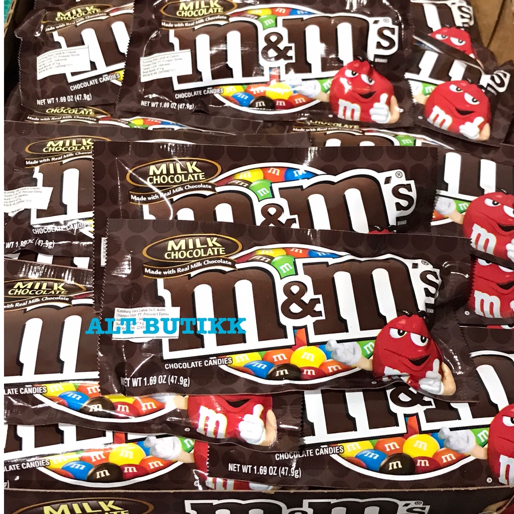 Jual M&M'S MILK CHOCOLATE CANDIES | M&M COKLAT | COKELAT MNM | Shopee ...