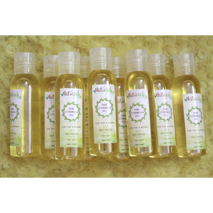 Jual ORIGINAL 100% PURE CITRONELLA OIL / minyak sereh serai wangi ...