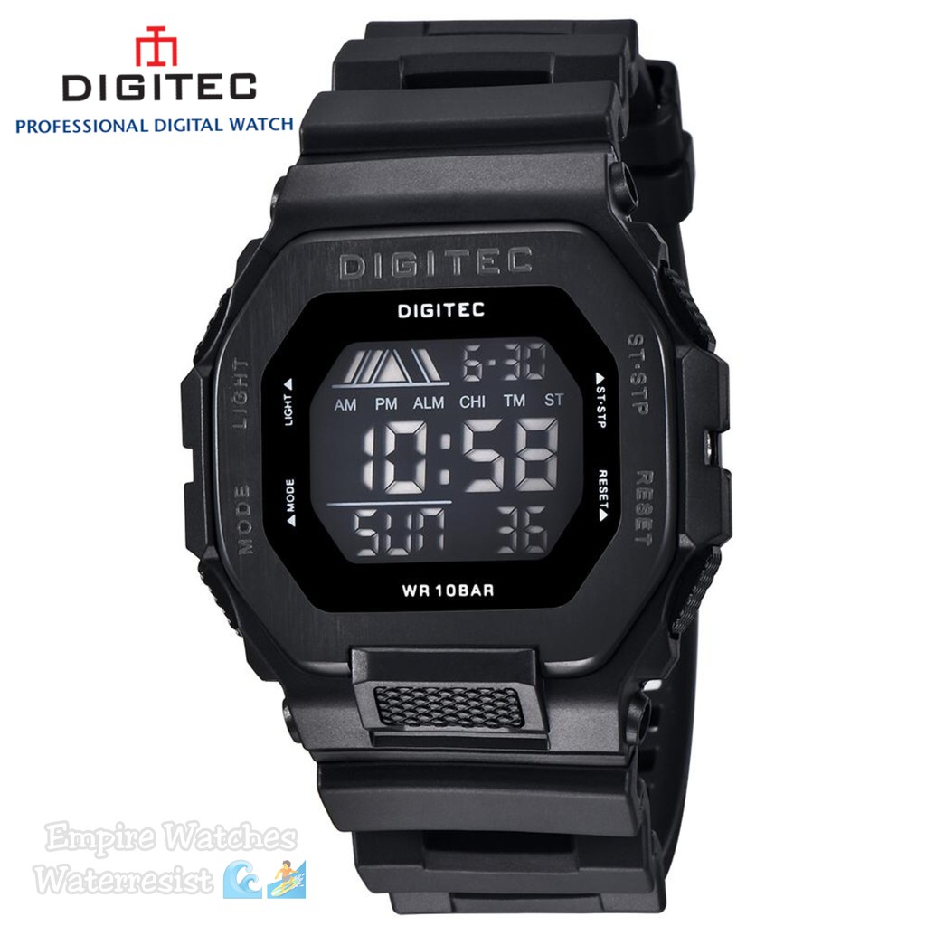 Jual Jam Tangan Digitec DG5050T 5050 Pria Cowok Digital Strap Rubber ...