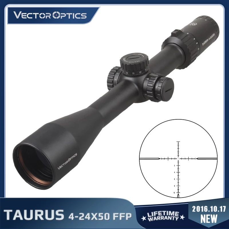 Jual Teleskop Vector Taurus 4-24x50 FFP SFIR Telescope Scope Vector ...