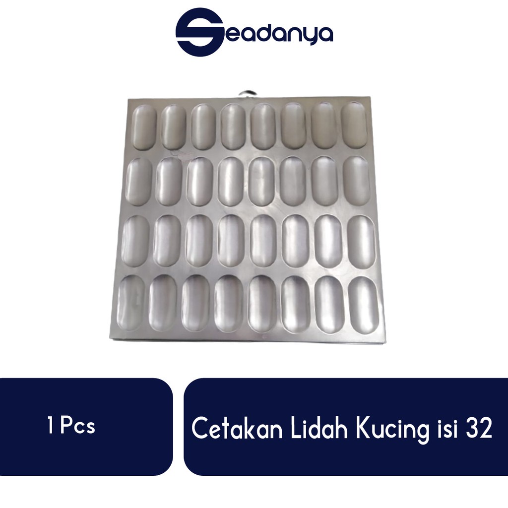 Jual Cetakan Lidah Kucing Isi 32-Cetakan Lidah Kucing/Cetakan Lidah ...