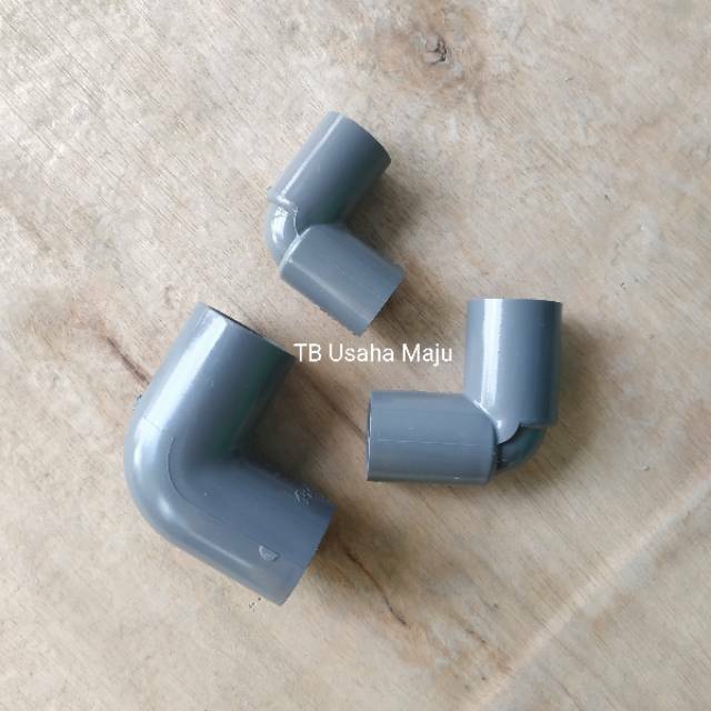 Jual Fitting Pipa PVC Elbow / KNIE (AW) 1/2" , 3/4" & 1" Rucika | Shopee Indonesia