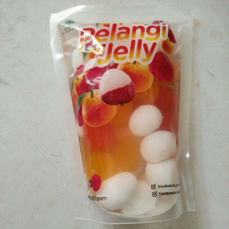 Jual Jelly Pelangi rasa leci mix es campur berbagai karakter | Shopee ...