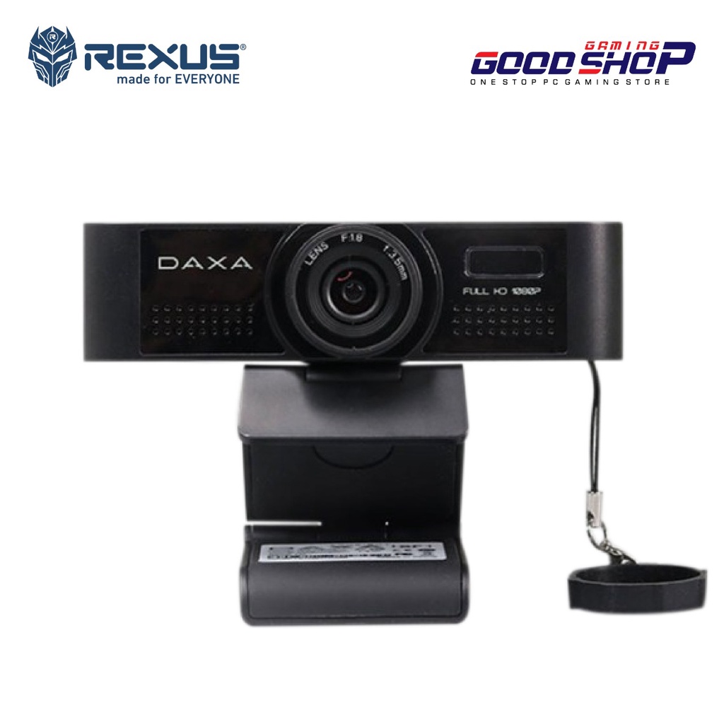 Jual Rexus Daxa 1080p Full HD Wide Angle Resolution 30 fps - Webcam ...
